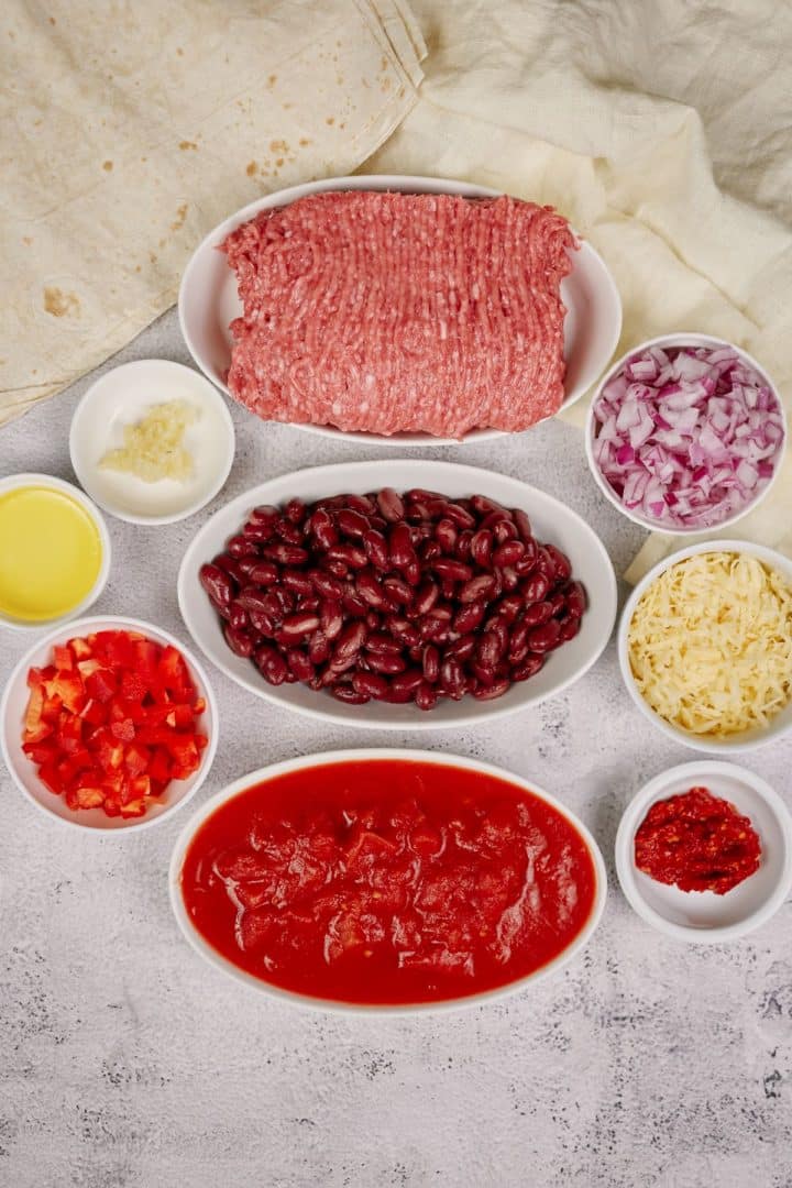 Cheesy Beef And Bean Tortilla Casserole Casserole Recipes