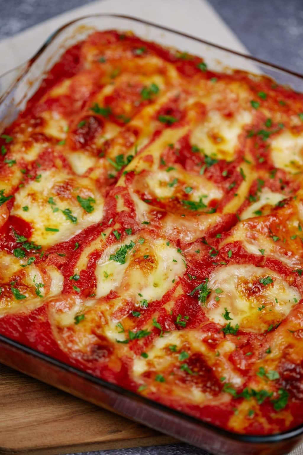 Spinach Mushroom Ricotta Stuffed Pasta - Casserole Recipes