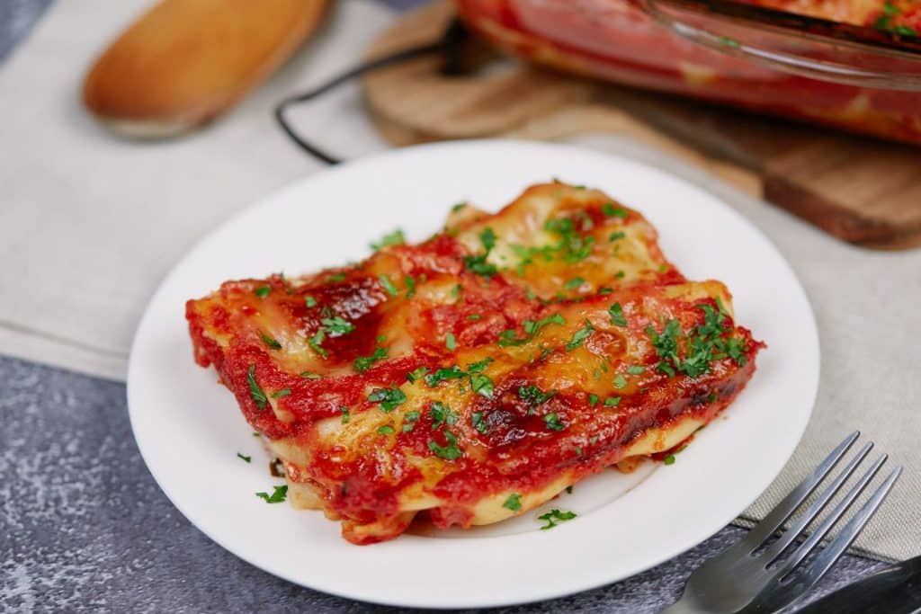 Spinach Mushroom Ricotta Stuffed Pasta - Casserole Recipes