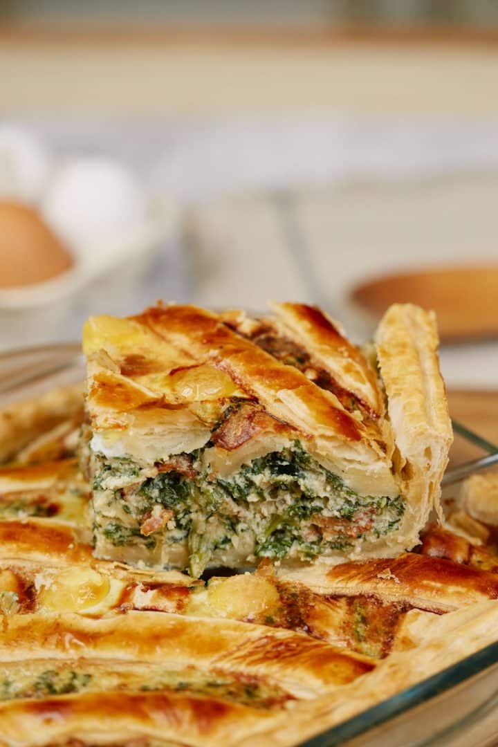 Puff Pastry Bacon and Egg Casserole - Casserole Recipes