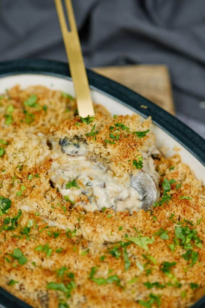 Parmesan Mushroom Casserole - Casserole Recipes