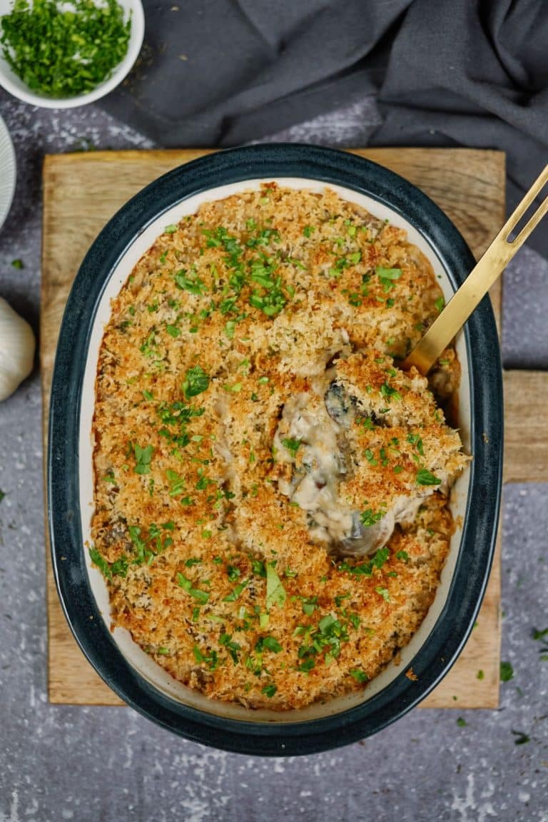 Parmesan Mushroom Casserole - Casserole Recipes