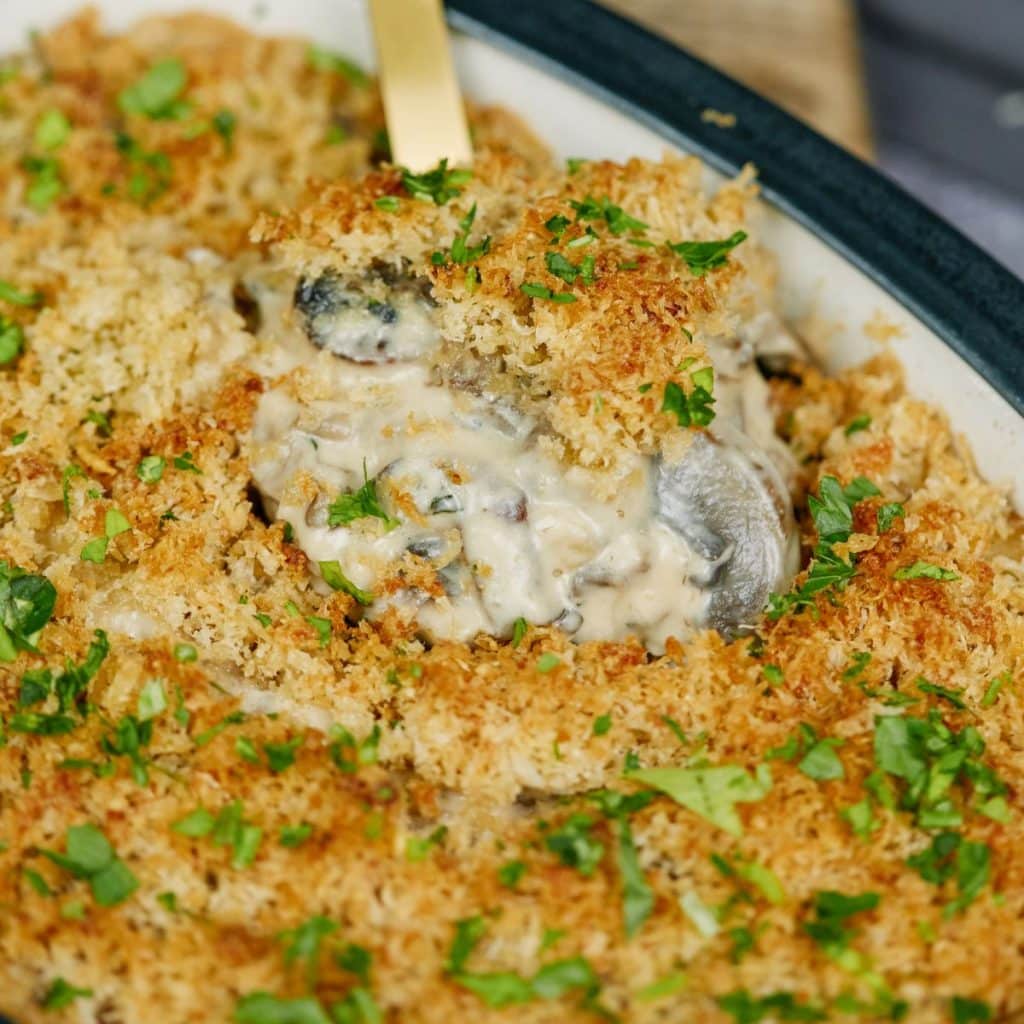 Parmesan Mushroom Casserole - Casserole Recipes