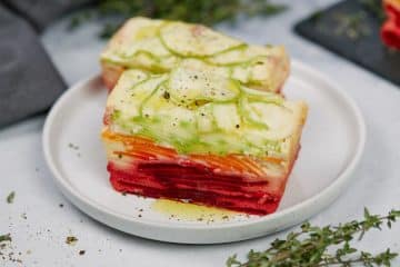 Layered Vegetable Terrine Casserole - Casserole Recipes