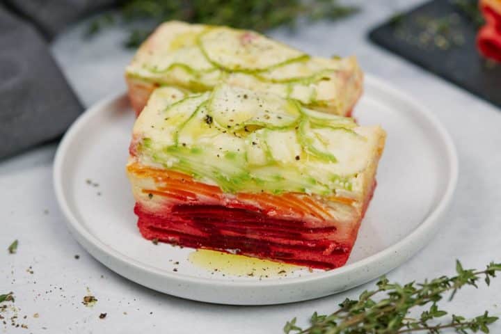 Layered Vegetable Terrine Casserole - Casserole Recipes