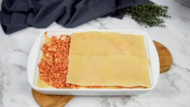 Easy Chicken Lasagna - Casserole Recipes