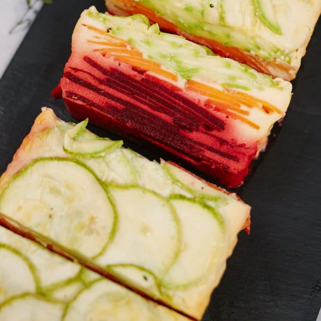 Layered Vegetable Terrine Casserole - Casserole Recipes