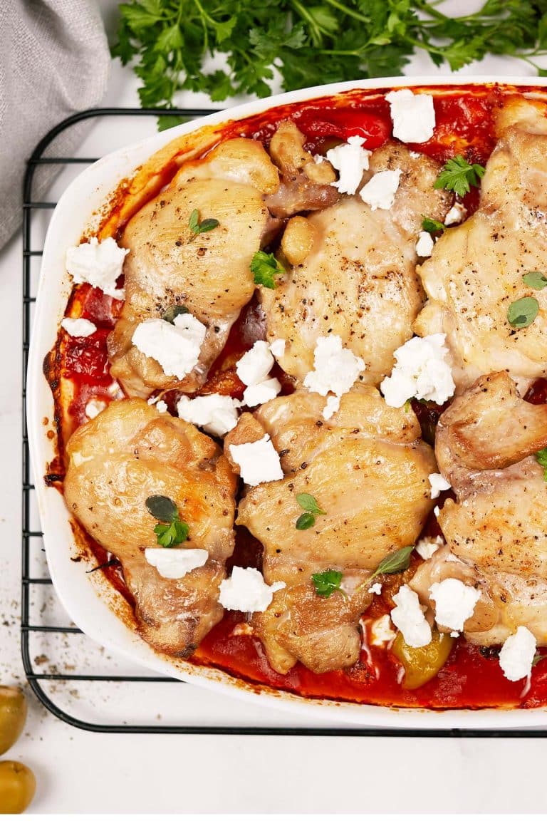 Greek Chicken Bake - Casserole Recipes