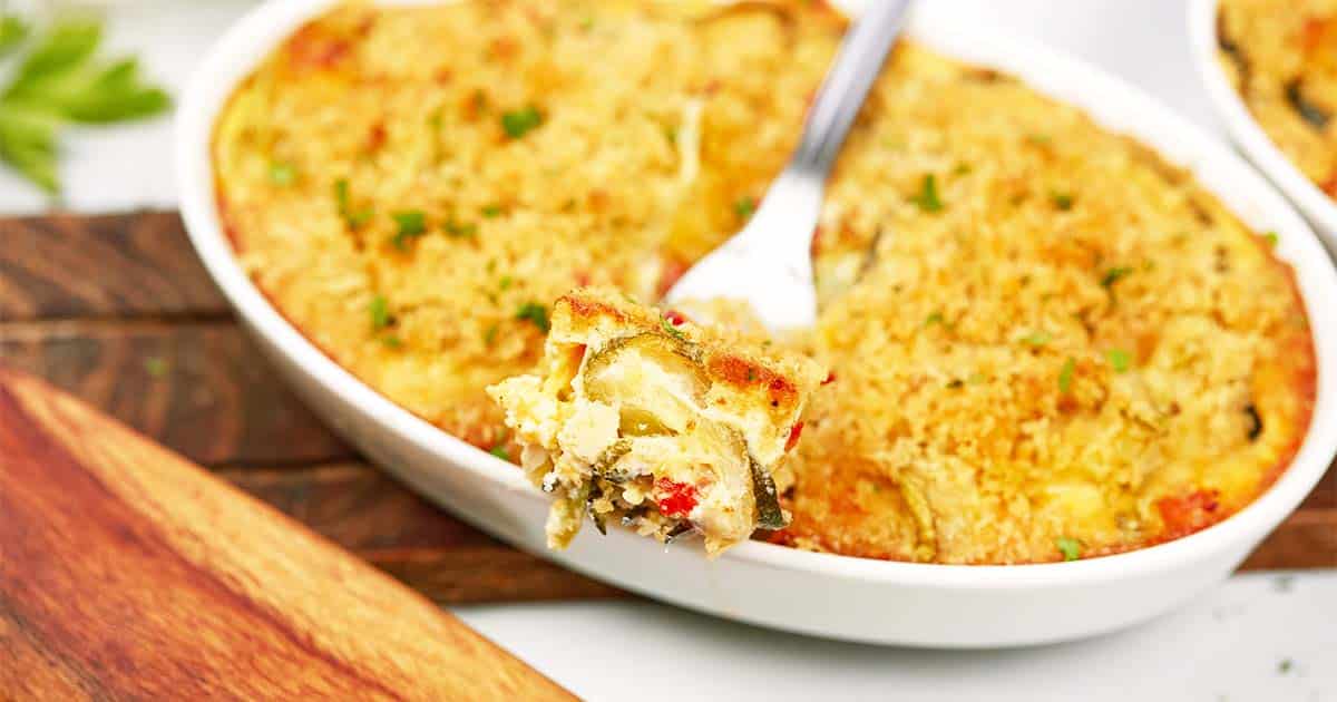 Mini Squash Casserole - Casserole Recipes
