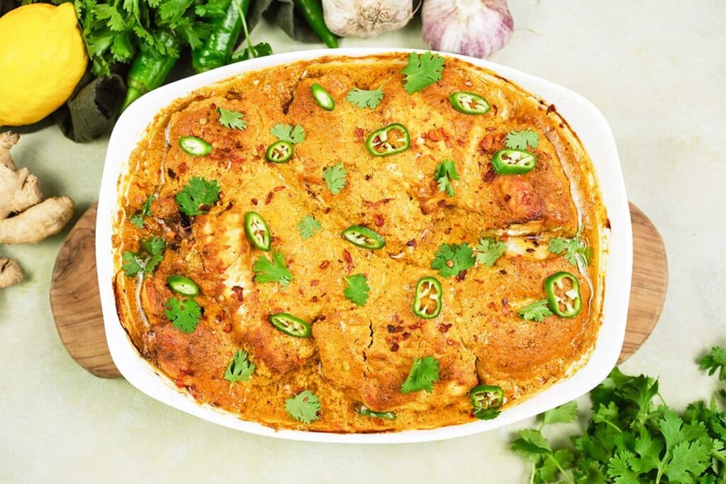 Mum’s Curried Chicken Bake (Tandoori Chicken Curry) - Casserole Recipes