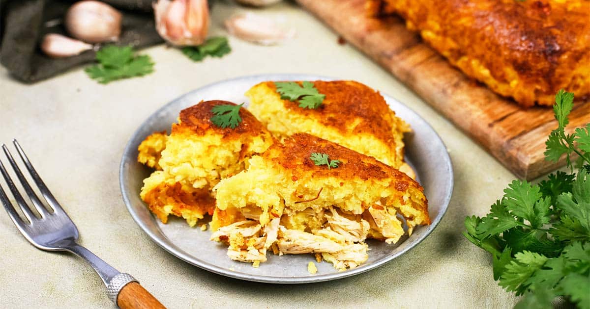 Tah-Cheen (Persian Baked Chicken and Rice) - Casserole Recipes