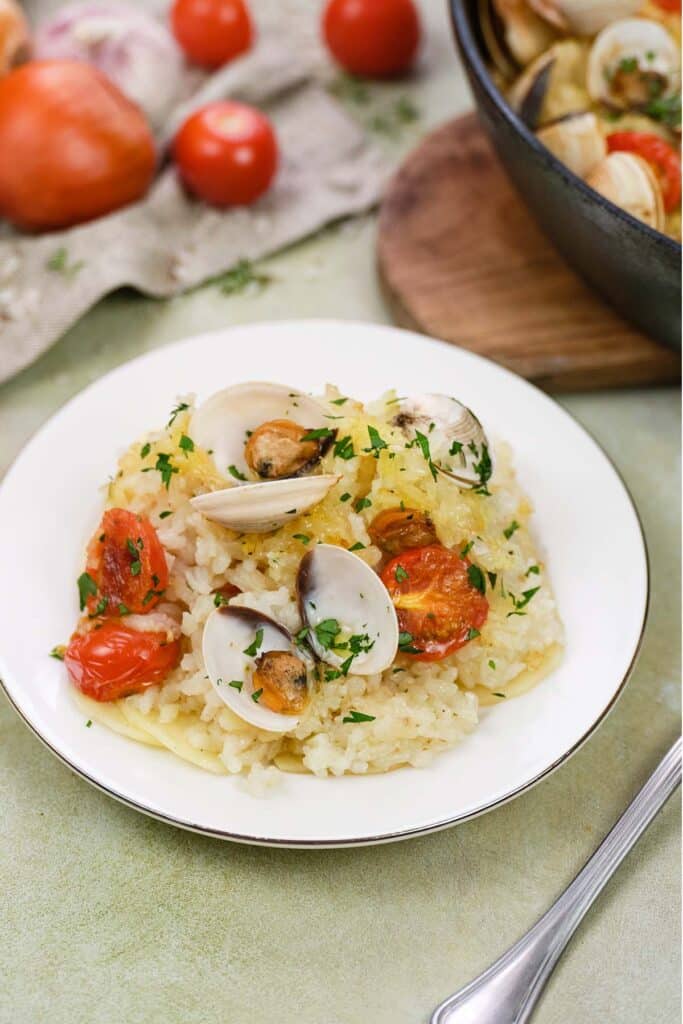 Italian Baked Rice and Clams - Casserole Recipes