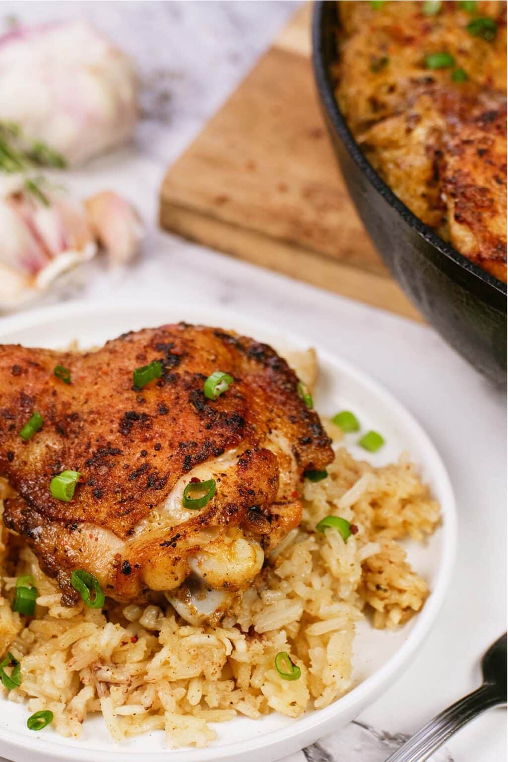 One Pot Caribbean Jerk Chicken & Rice - Casserole Recipes